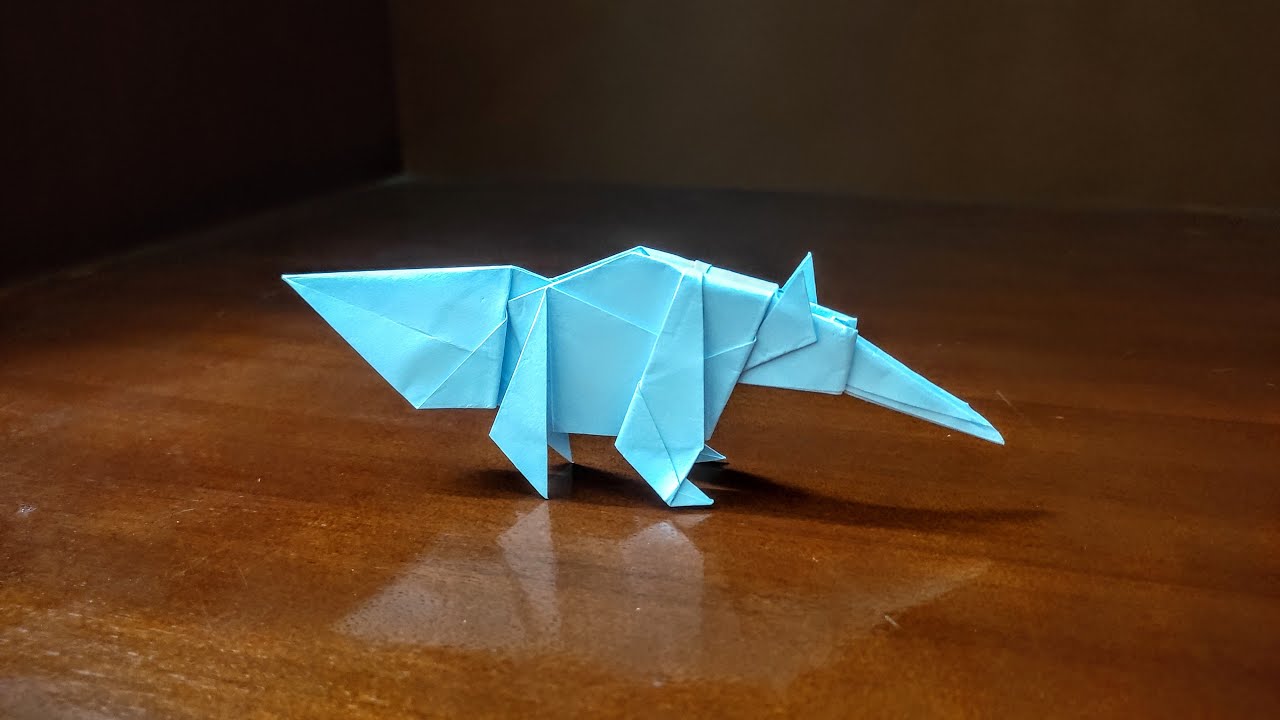 Origami Anteater Easy - How To Make An Origami Anteater - Easy Origami ...