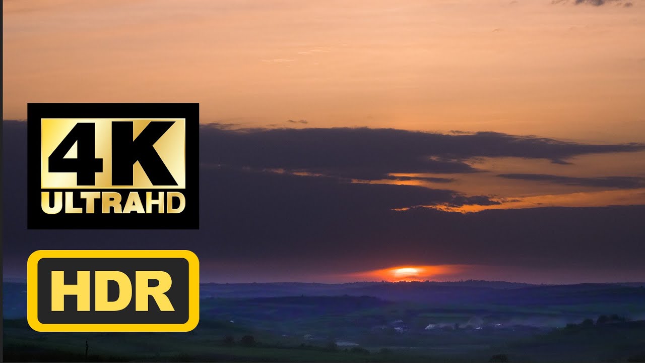 Golden Hour Magic: Mesmerizing Sunset | Serene Skies and Birds Sounds ...