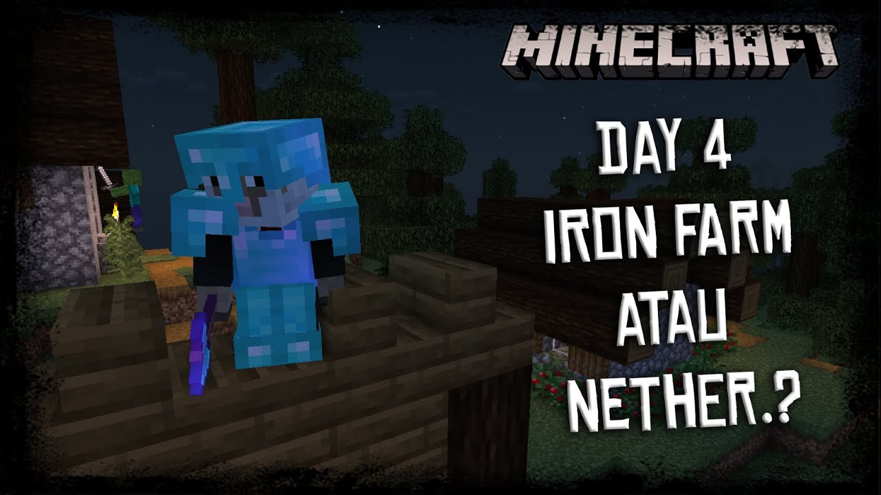 🔴【LIVE DAY4】KE NETHER ATAU IRON FARM.? #shorts #minecraft - YouTube
