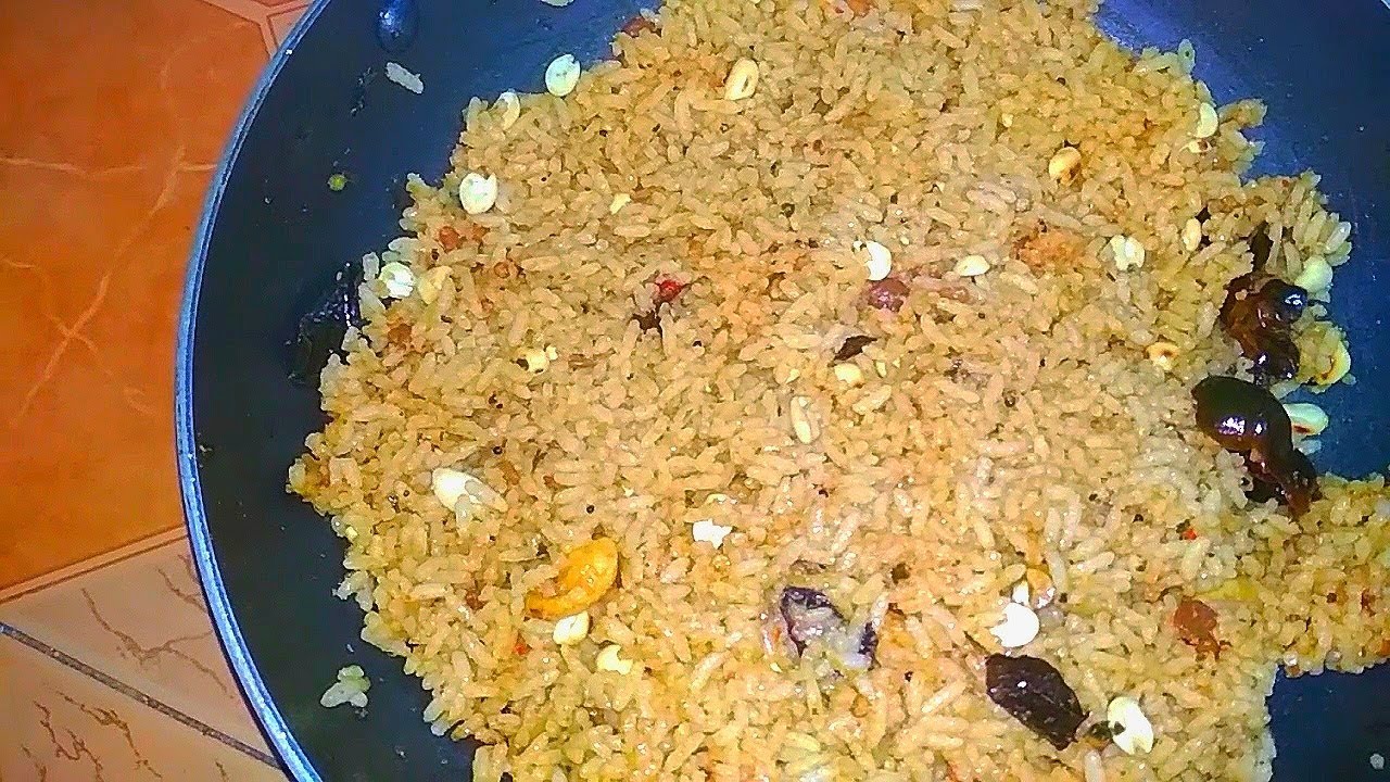 Puliyodharai Recipe/கோவில் புளியோதரை செய்முறை/How to prepare ...