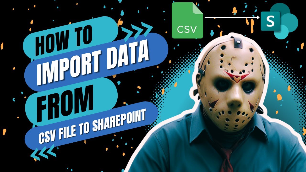 Import Data From A Csv File Into Sharepoint By Using Power Automate Youtube