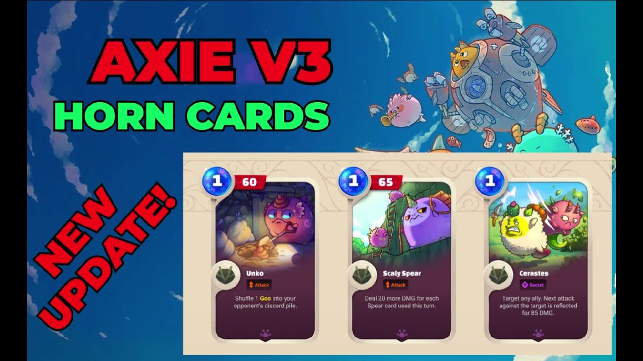 LEAKED!!! Axie Origin Cards New Parts Revealed!! - YouTube