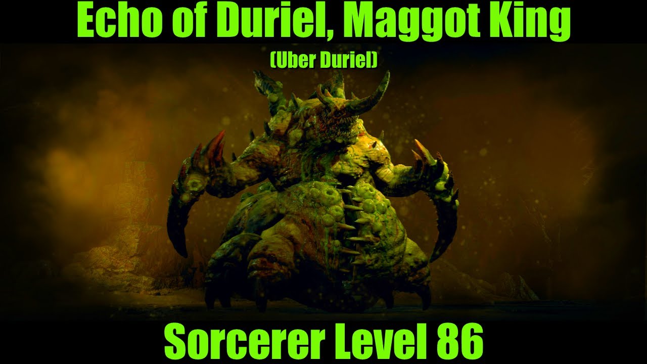Diablo 4 - Uber Duriel - Sorcerer Level 86 - YouTube