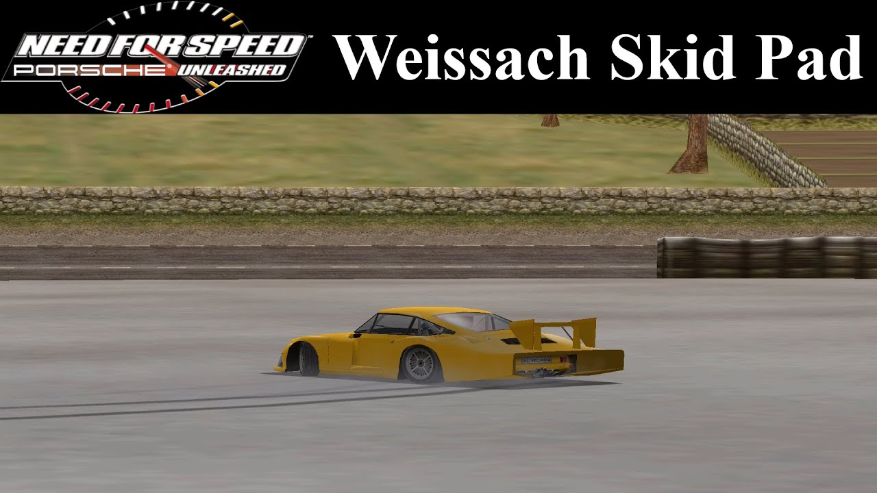 NFS Porsche Unleashed (PC) Tracks - Weissach Skid Pad - YouTube