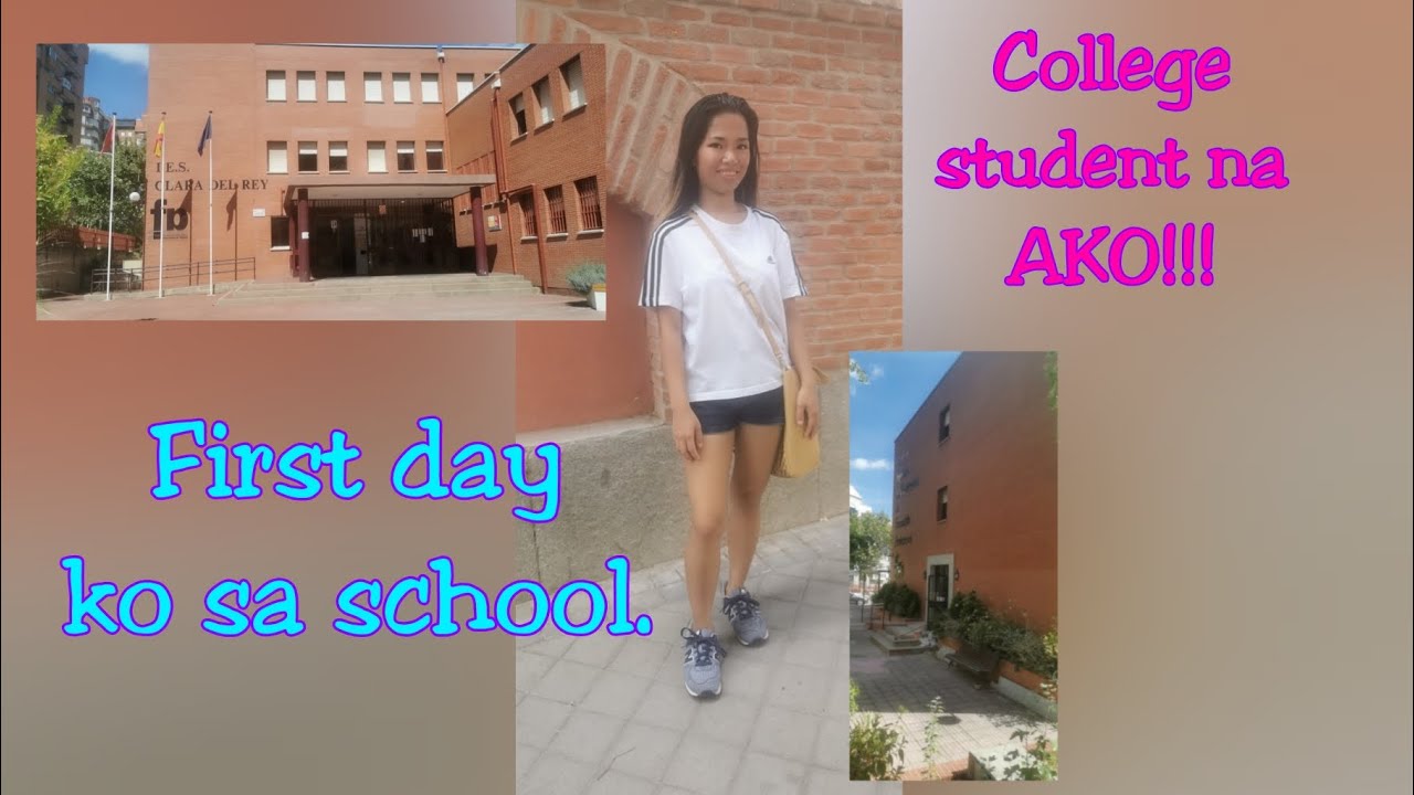 First day of school | IES CLARA DEL REY MADRID #MorenangChinitaEs - YouTube