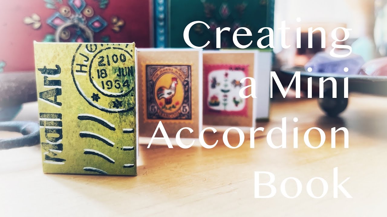 Creating a Mini Accordion Book - YouTube