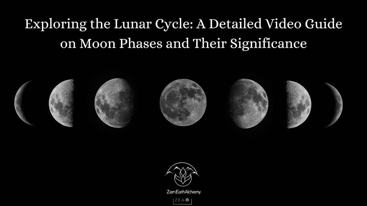 Exploring the Lunar Cycle: A Detailed Video Guide on Moon Phases and ...