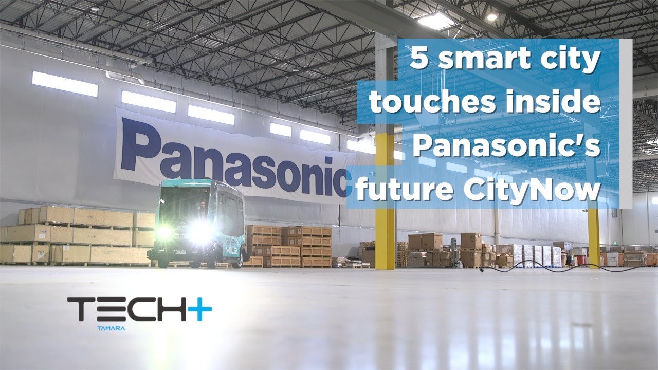 5 smart city touches inside Panasonic's future CityNow - YouTube