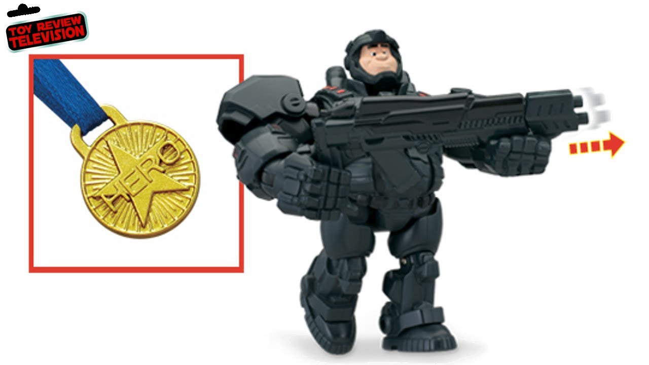Wreck-It-Ralph Hero's Duty Armour Ralph Deluxe Action Figure Toy Review ...