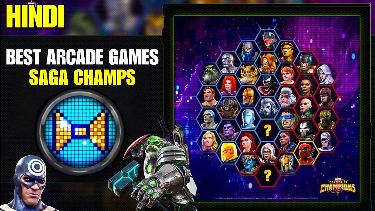MCOC - BEST NEW SAGA CHAMPIONS + NEW ARCADE BOOSTS - MARVEL CONTEST OF ...