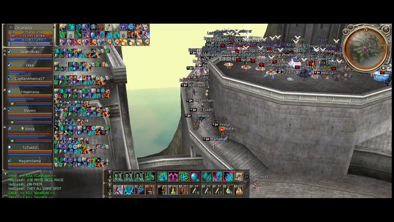 Lneage 2 Dragon Network - PVP Siege in Rune (23-02-2020) - YouTube