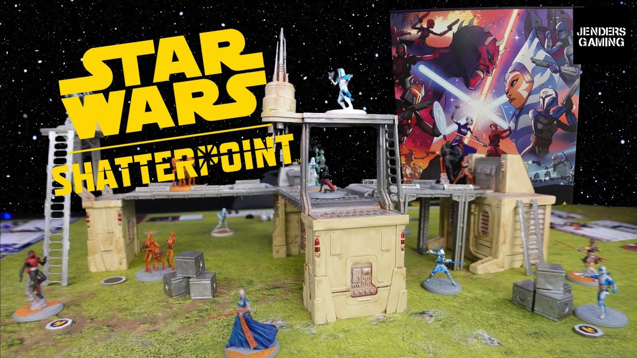 How to play the miniature game Star Wars Shatterpoint - YouTube