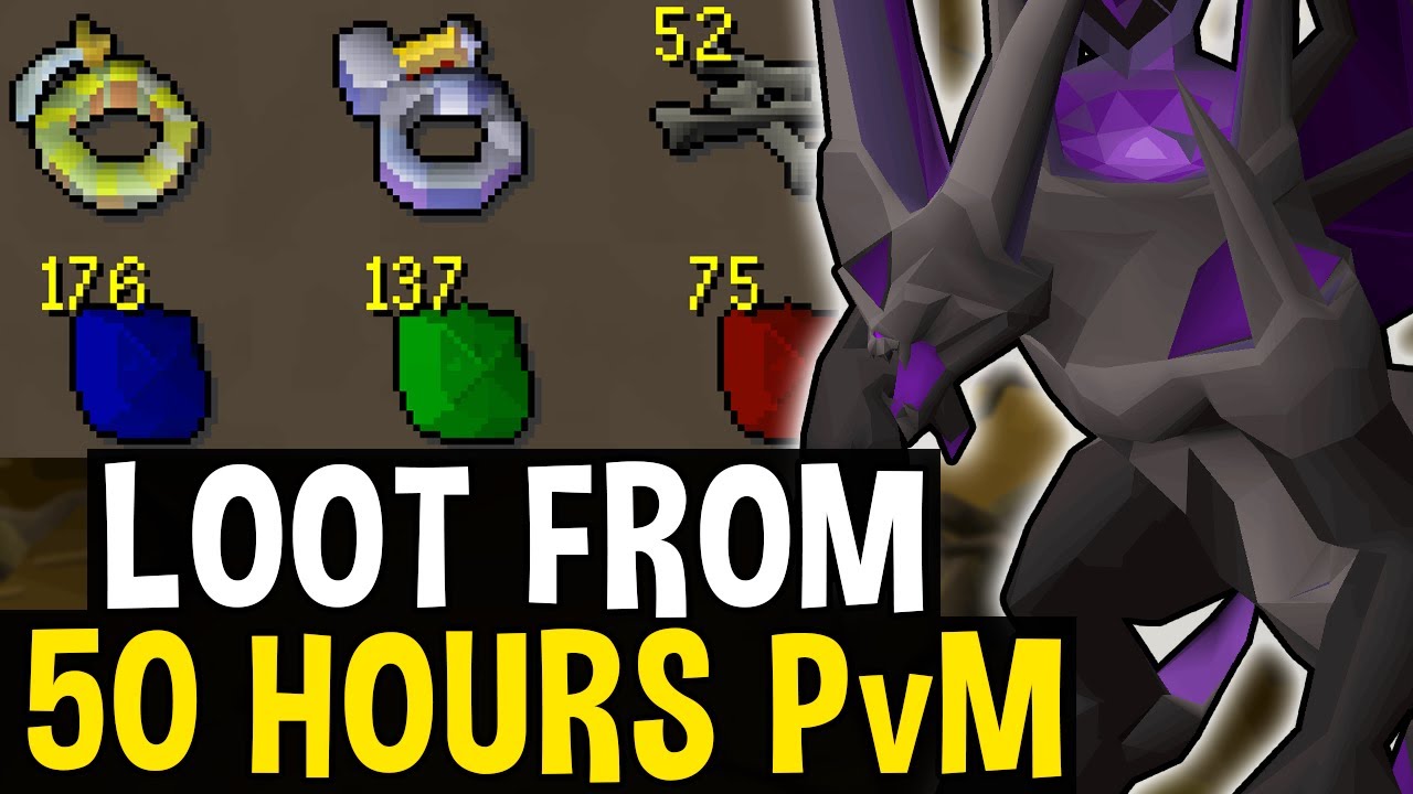 Loot from 50 Hours of PvM and Bossing on the HCIM! Combat HCIM #10 ...