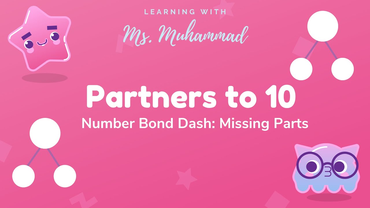 Number Bond Dash: Find the Missing Partner to 10 - YouTube