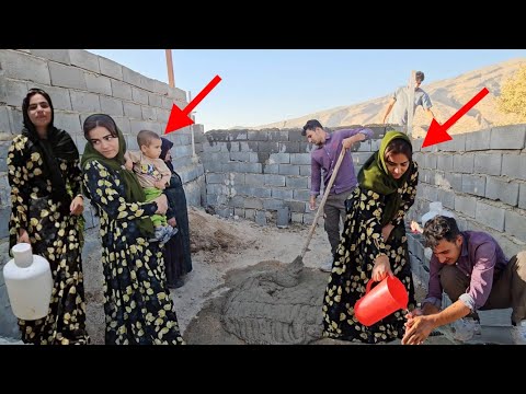 Masoumeh's🤔 surprise and disbelief at the construction master's good behavior towards her worker