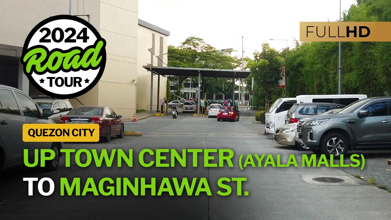 Ayala Malls UP Town Center in Quezon City to Maginhawa Street ...
