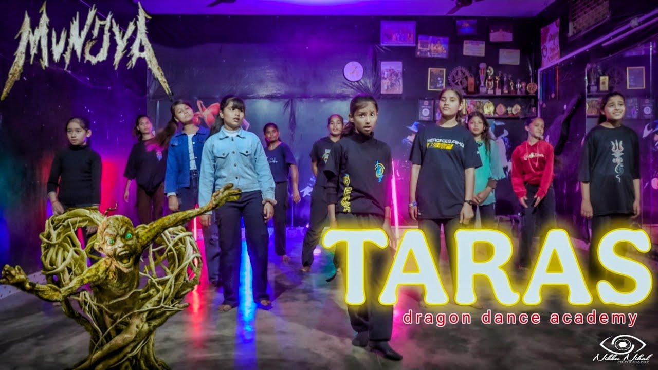 Taras | New song | Dance Cover | Munjya | Dragon Dance Academy | - YouTube