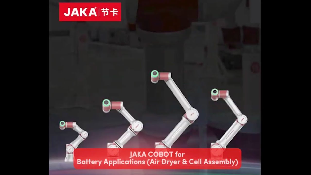 JAKA Cobot for Battery Industry - Assembly & Air Dryer Application ...