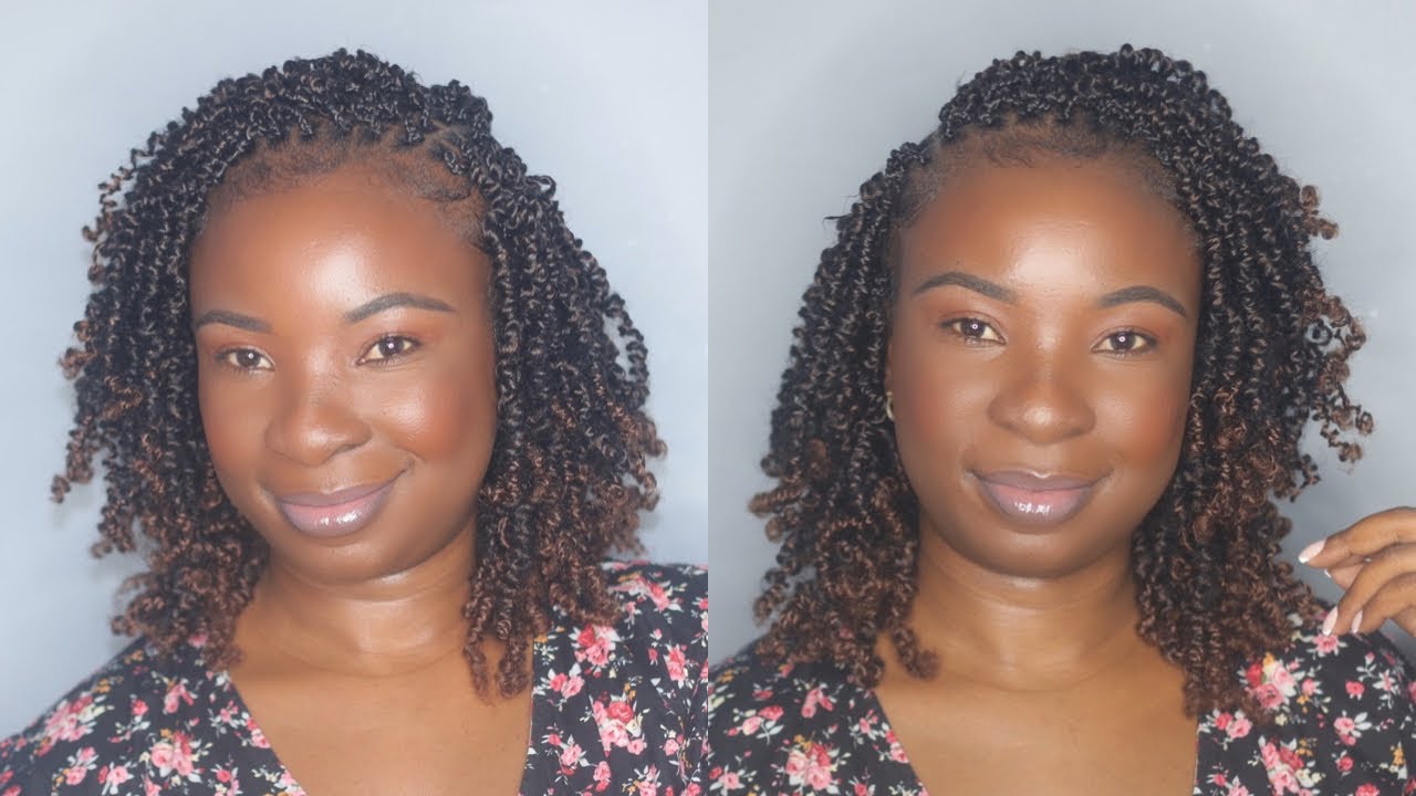 How To DIY Short Spring Twist Tutorial | No Rubber Bands, No Crotch ...