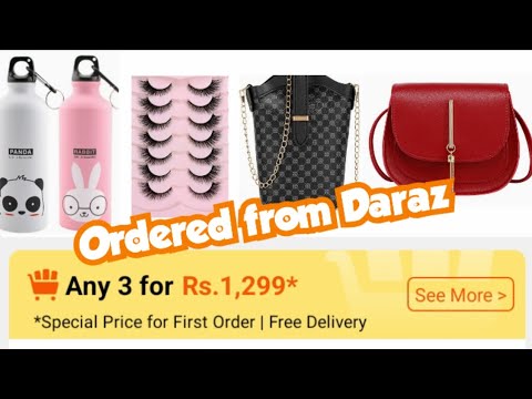 Daraz Online Shopping || Online Shopping in Pakistan || Sumaira Sajjad ...