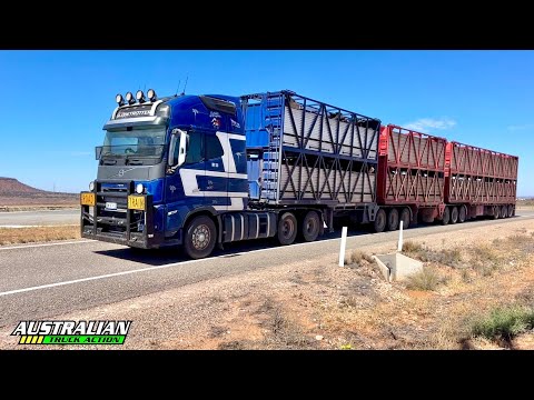 European Road Trains in Outback South Australia! 