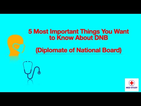 5 Most Important Things You Want to Know About DNB | Diplomate of ...