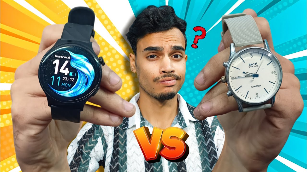 Smartwatch Vs Normal watch !! 🔥 - YouTube