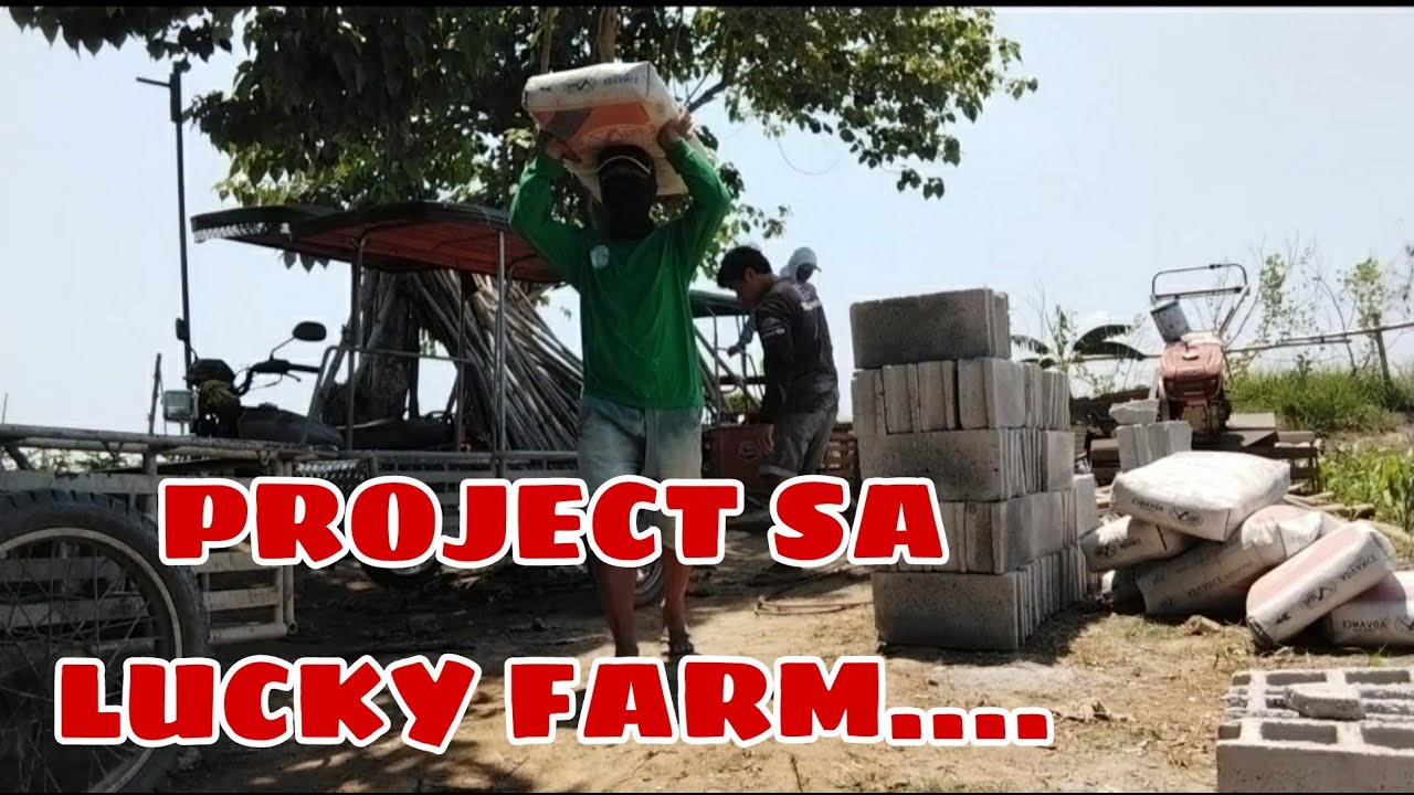 PROJECT SA LUCKY FARM...NAPAG TULONG TULUNGAN NAMEN.... - YouTube