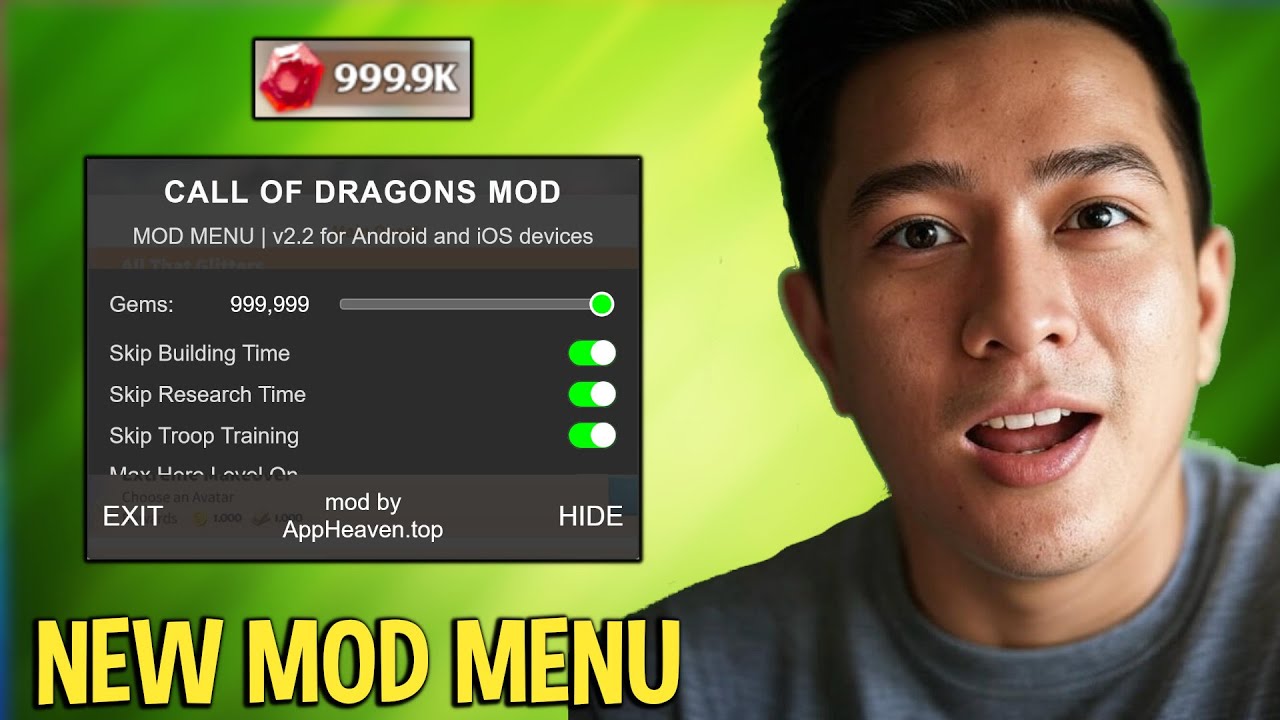 Call of Dragons Hack MOD - iOS / Android Get Free Gems - YouTube