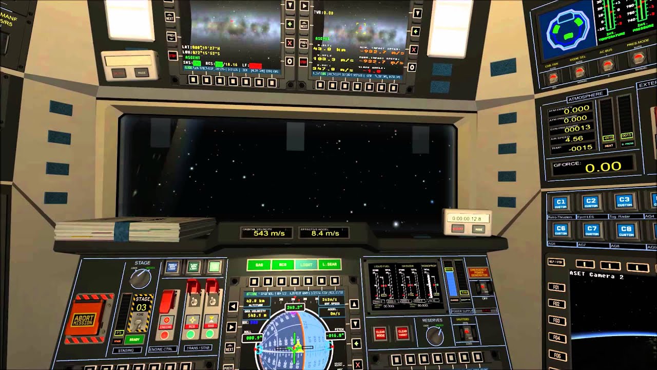 Kerbal Space Program: IVA Sub-Orbital Flight with ALCOR Capsule - YouTube
