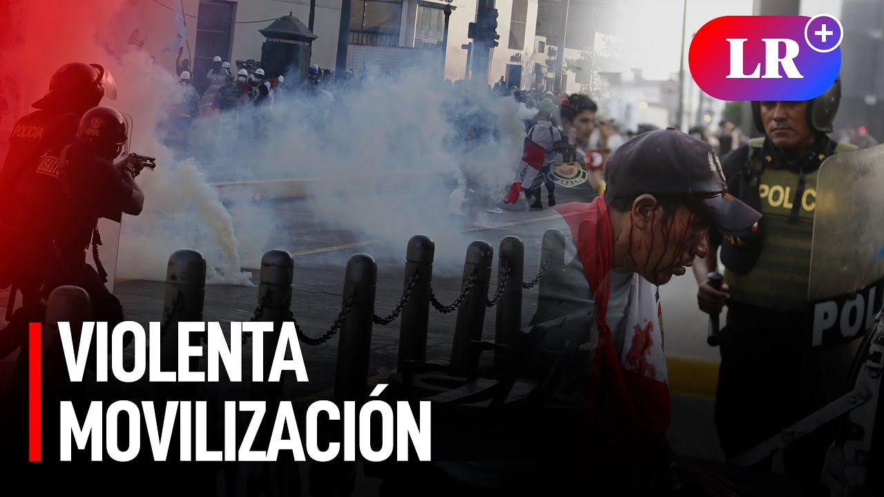 Protestas en Perú: Violenta movilización en quinto día consecutivo de ...