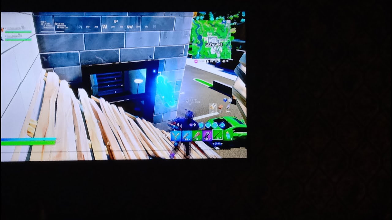 Weird blue rings in fortnite and where to find them - YouTube