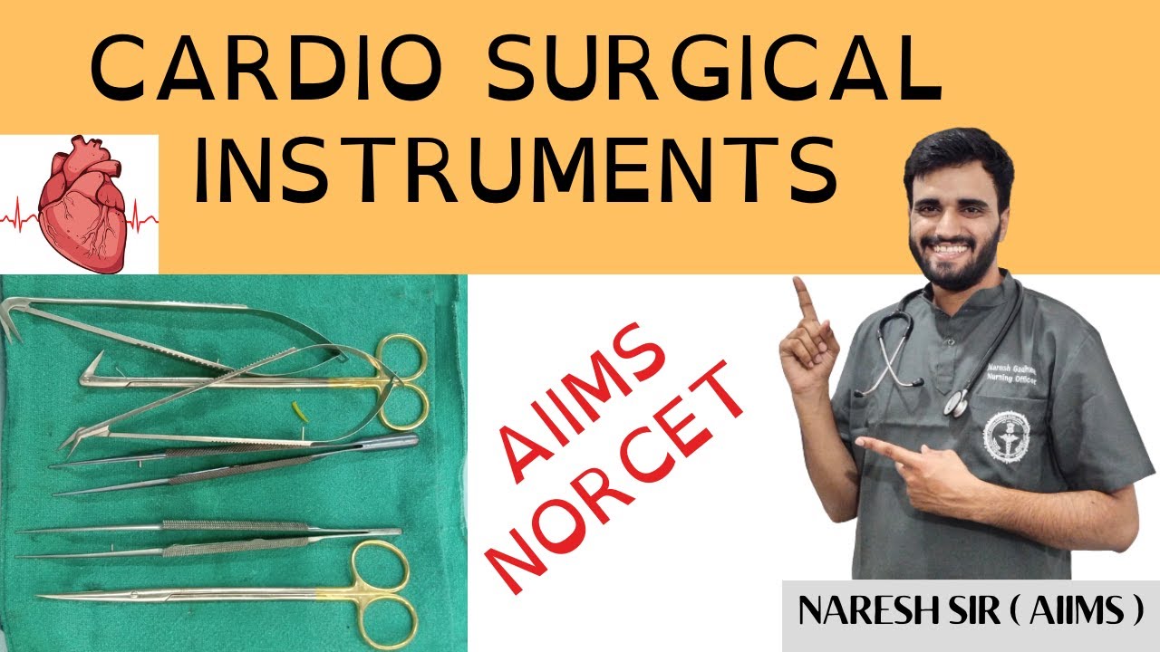 CABG INSTRUMENTS By Naresh sir | Surgical Micro coronary instruments ...