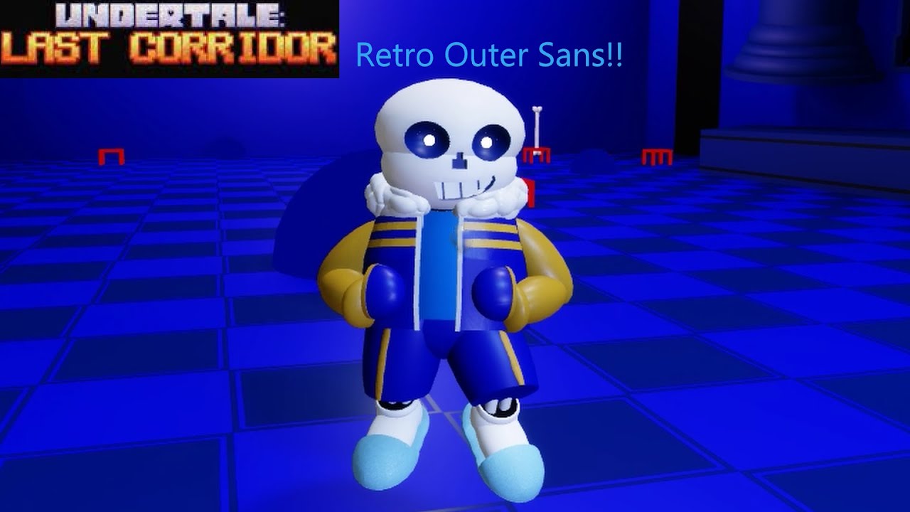 Retro Outer Sans Gameplay | Undertale: Last Corridor - YouTube