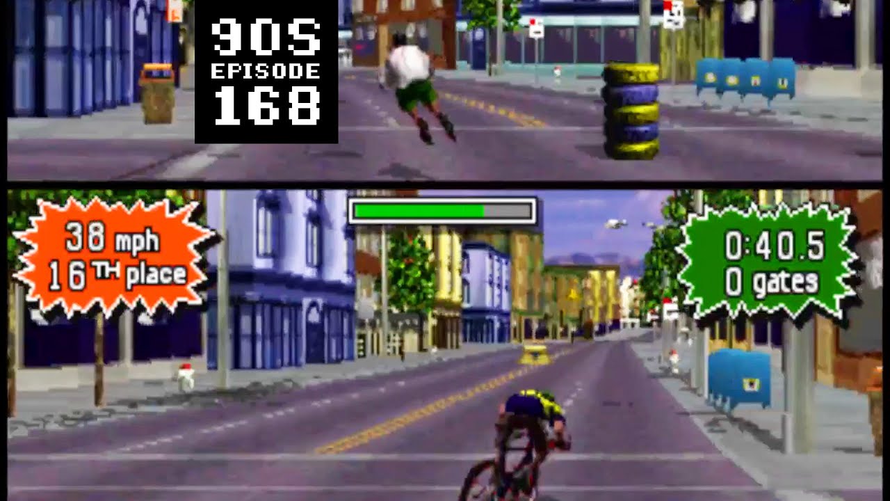 1Xtreme [PS1, 1995] - 2 Players Gameplay - YouTube