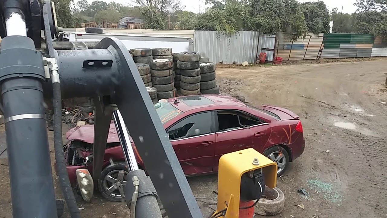 Volvo XC 70 Cross Country gets Crushed...B-Day Shout-Out - YouTube