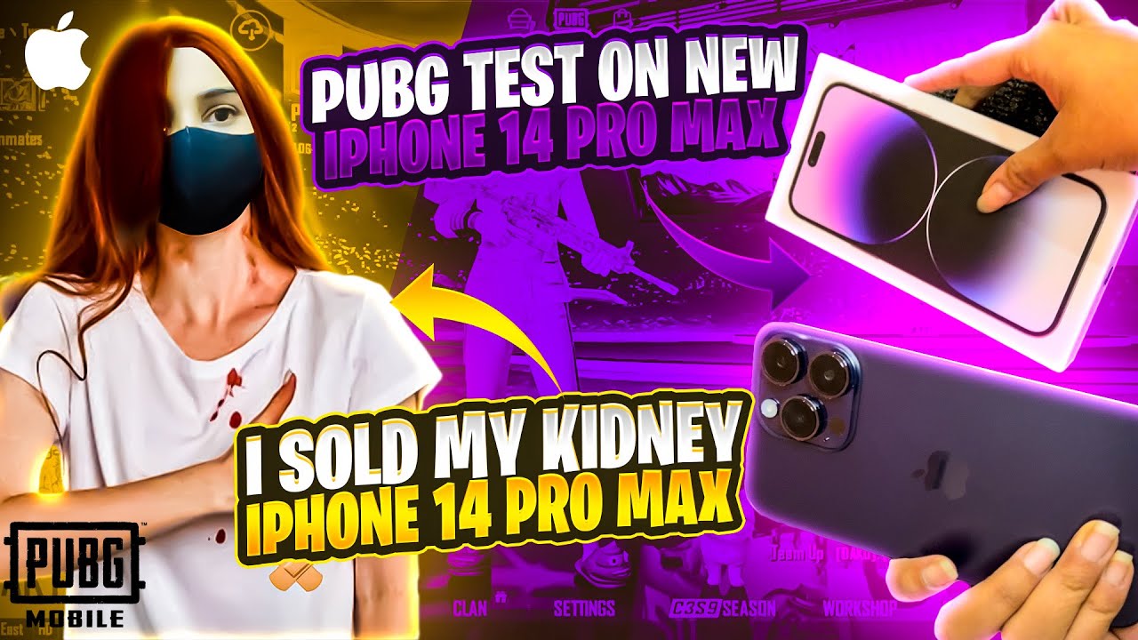 14 Pro Max Unboxing, Pubg Test & Review | Sold My Kidney | Pubg Mobile ...