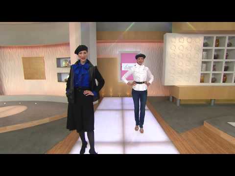 Linea by Louis Dell'Olio Bow Blouse with Ruffle Detail with Gabrielle Kerr
