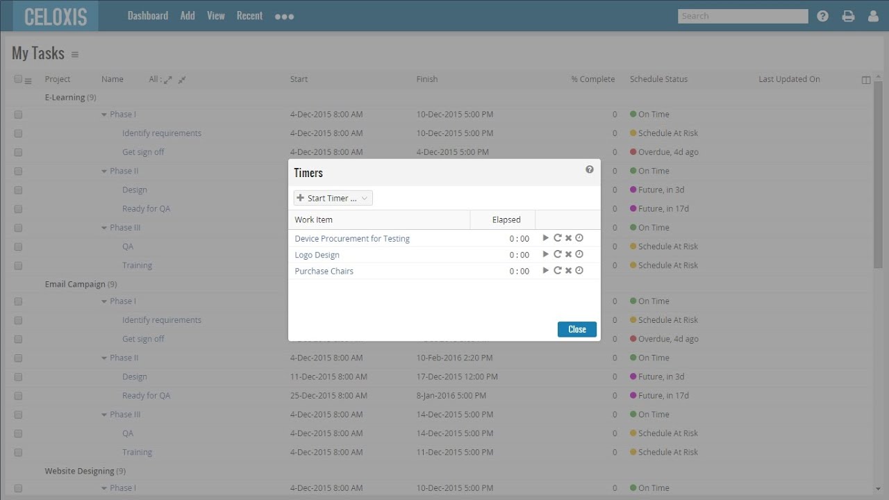 Fill time using timer - YouTube