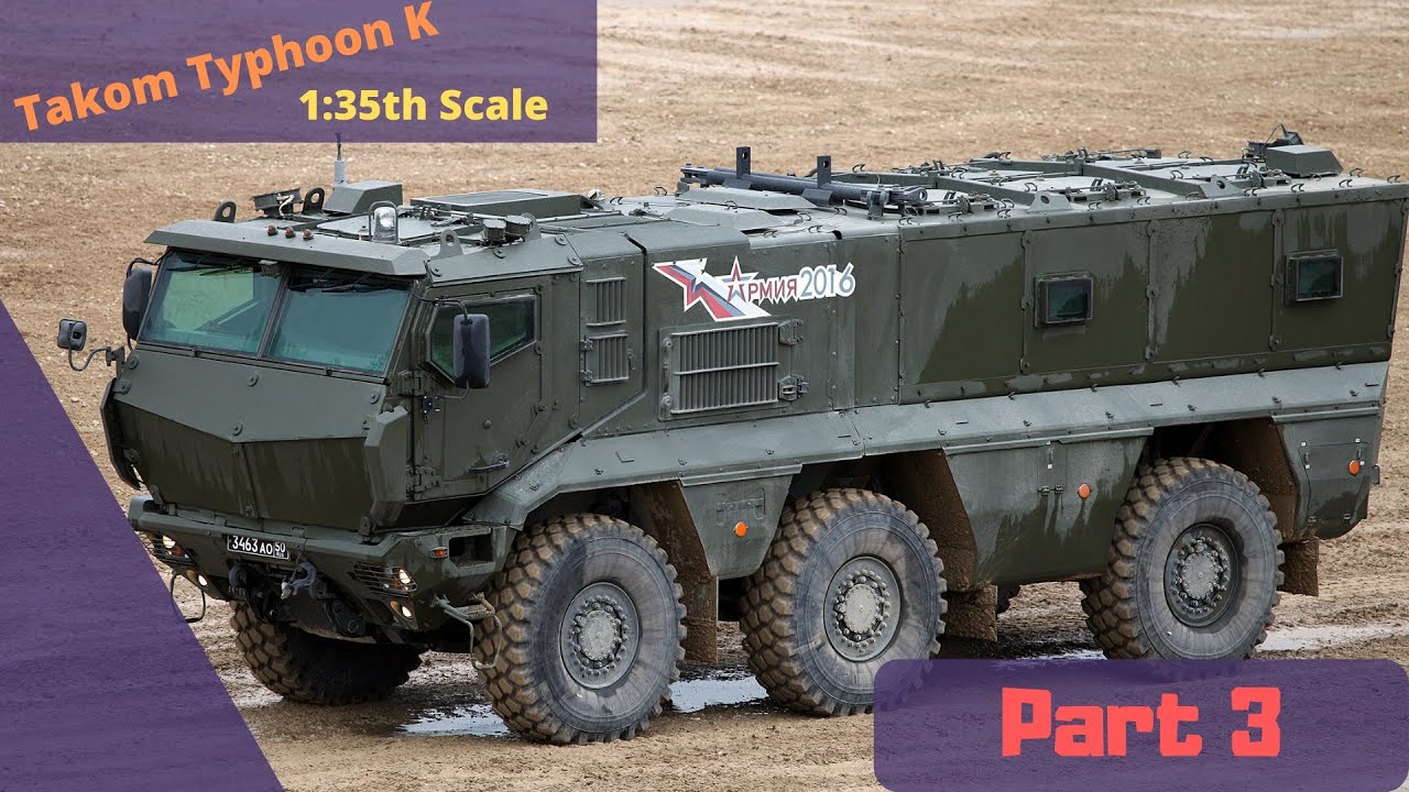 Takom Typhoon K Build Final Part - YouTube