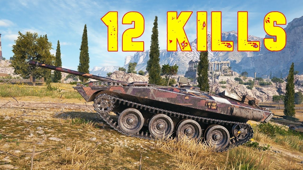 World of Tanks Strv S1 - 12 Kills - YouTube