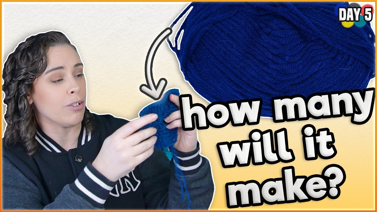 How many granny squares can you make with a 50g skein? | Crochet Games ...