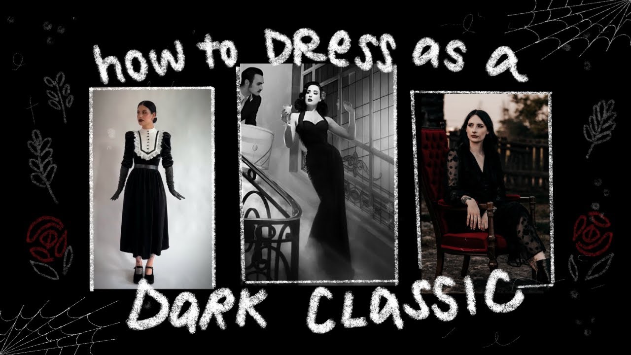 How to Dress for your Essence | Dark Classic Essence - YouTube