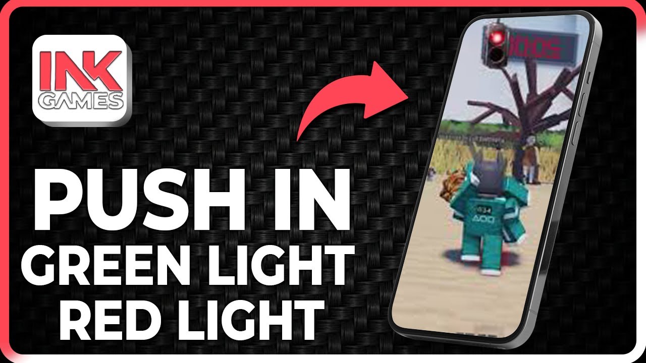 How to get push in red light green light Ink Game (2025) - YouTube