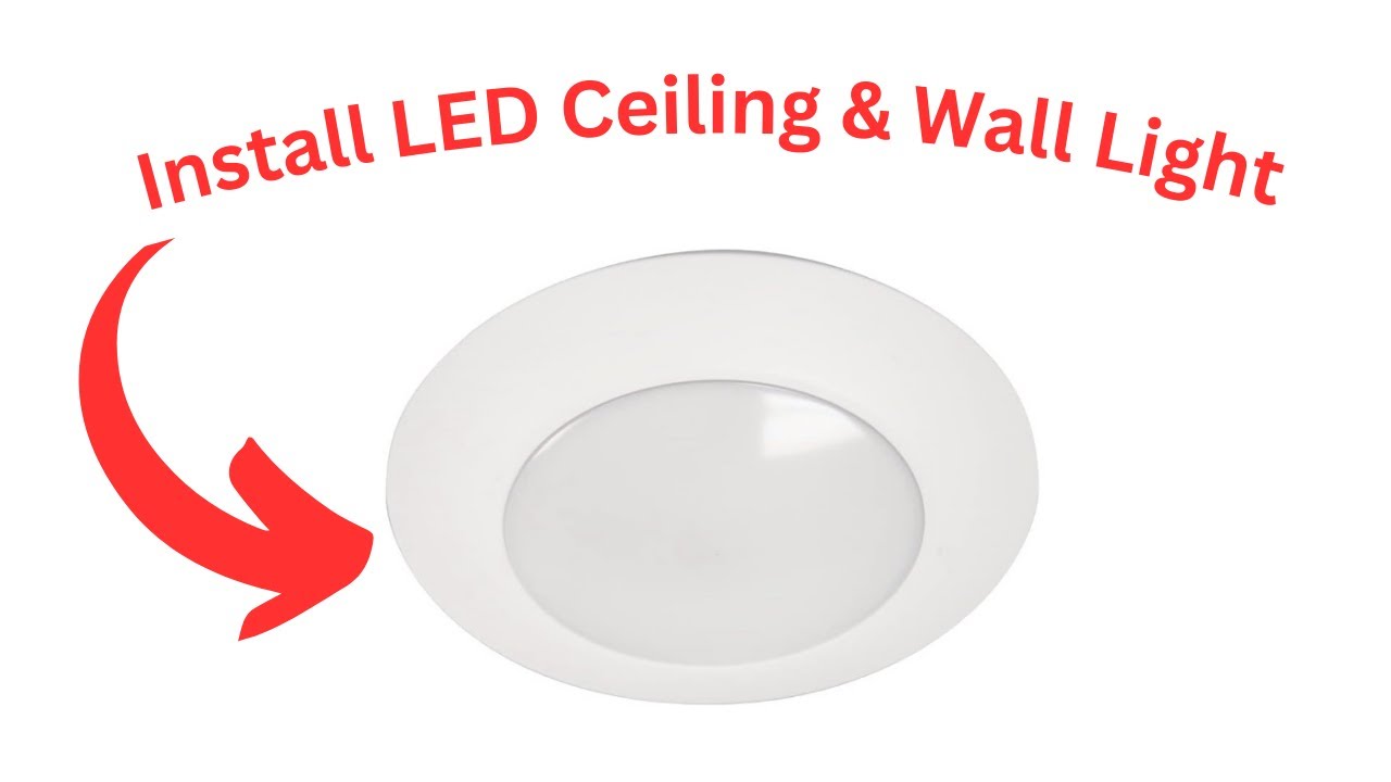 DIY Light Replacement | HALO 6 inch Recessed LED Disc Ceiling & Wall ...
