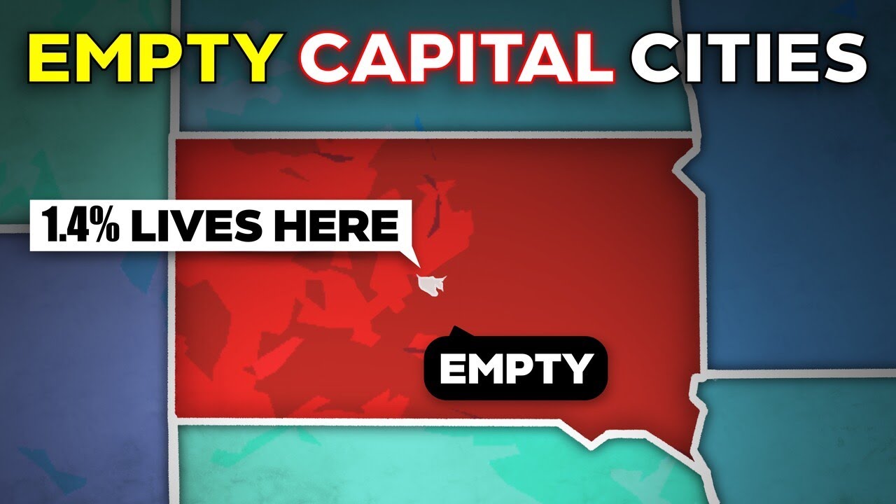 Why NOBODY Lives in these 10 EMPTY Capital Cities - YouTube