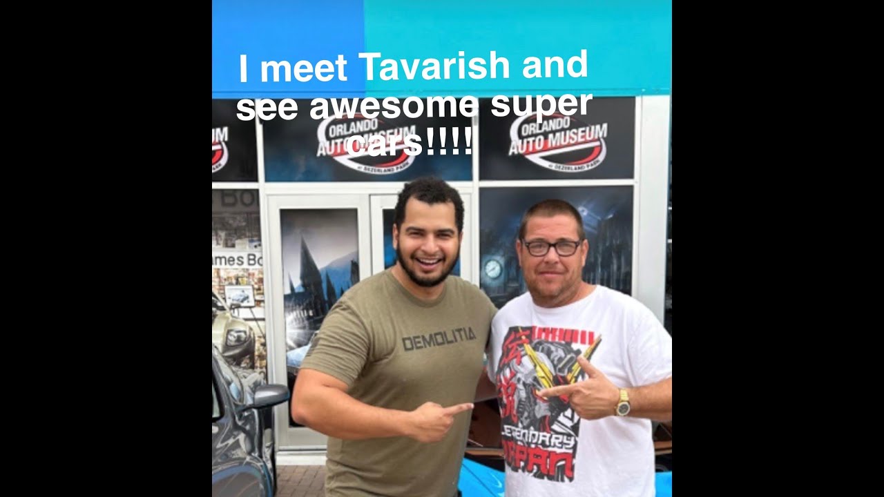 I meet one of the biggest car YouTubers (Tavarish) on the planet & see ...