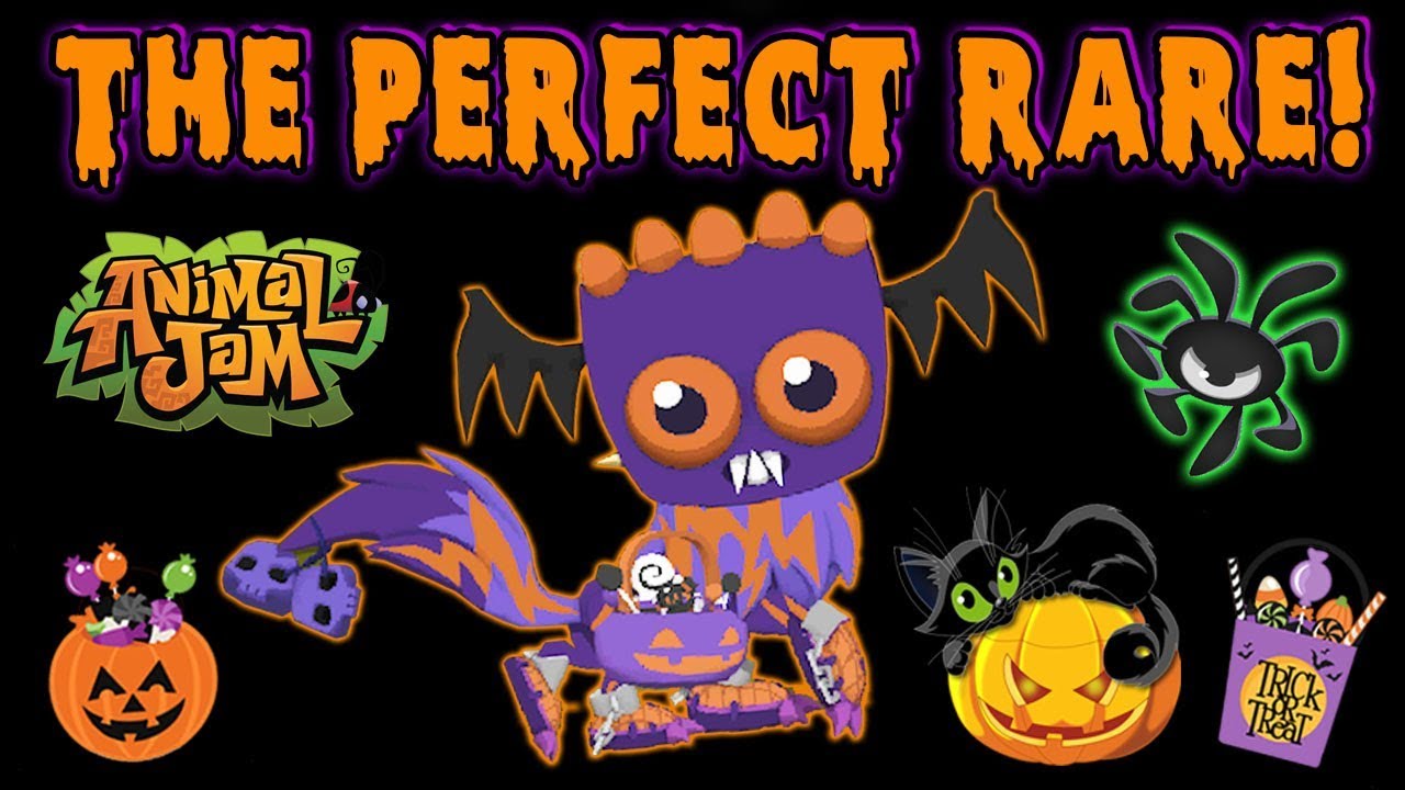 Animal Jam Released The Perfect Rare Item For Halloween! - YouTube
