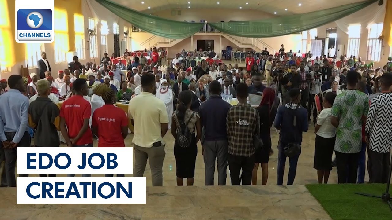 Edo Job Creation: Obaseki Confirms 250,000 Beneficiaries So Far - YouTube