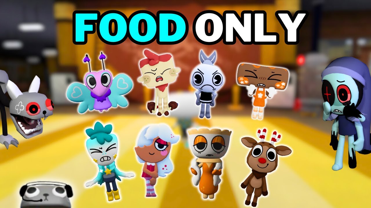 🍕FOOD TOONS ONLY IN DANDY'S WORLD (Floor 35+) - YouTube